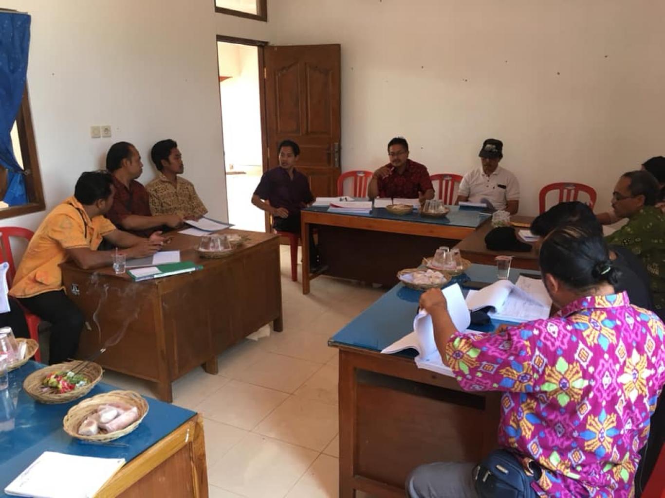 Rapat Pembahasan Perubahan APBDes 2019 - Website Desa Bulian