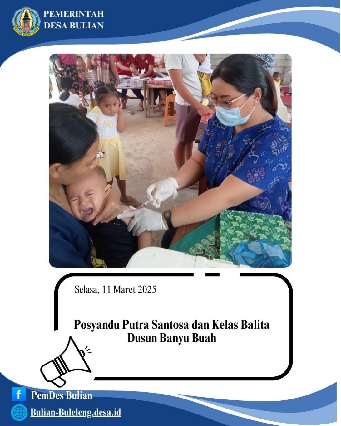 Posyandu Putra Santosa Dusun Banyu Buah - Website Desa Bulian
